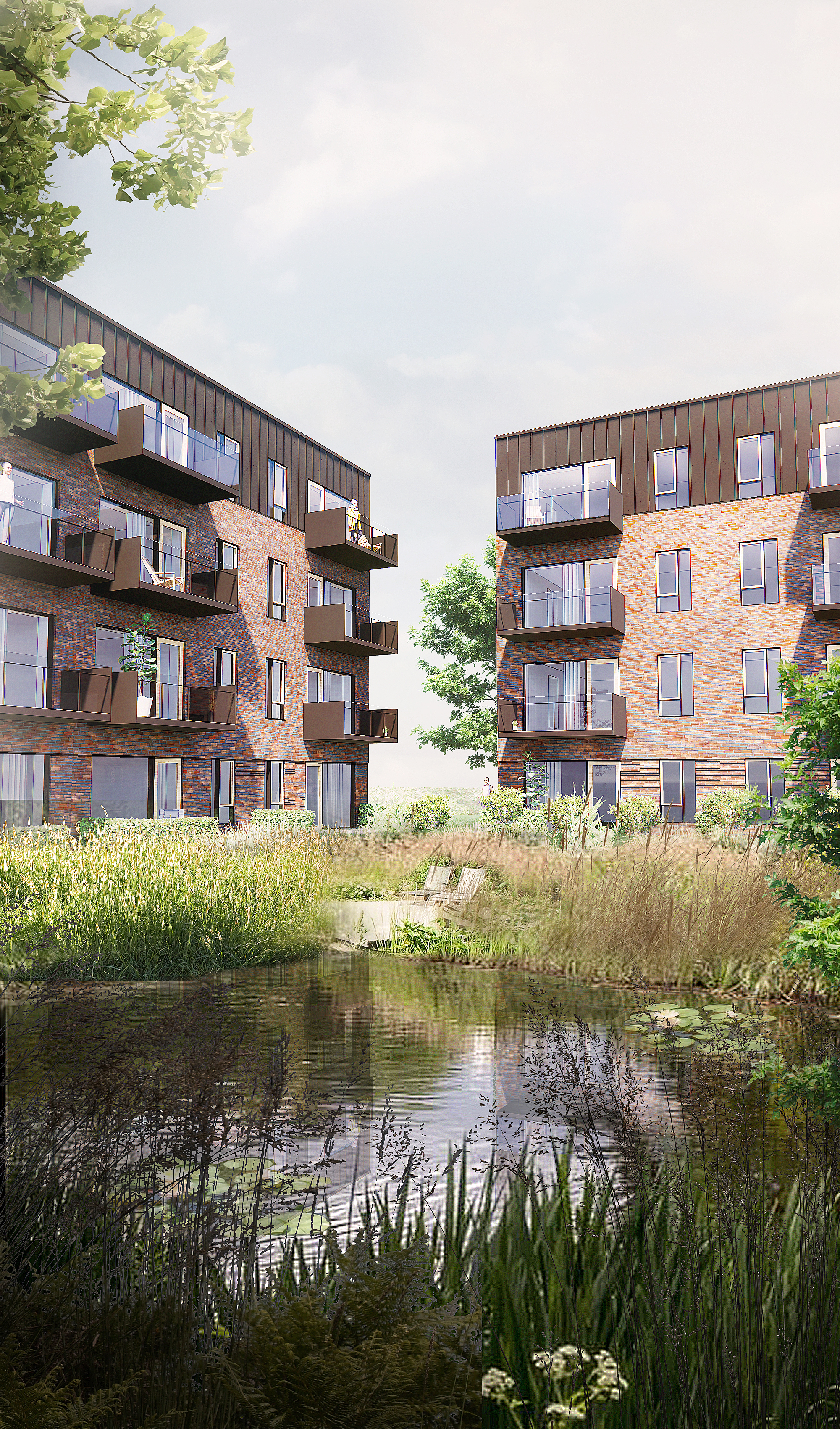 Lej en spritny lejebolig i Sporbyen i Randers